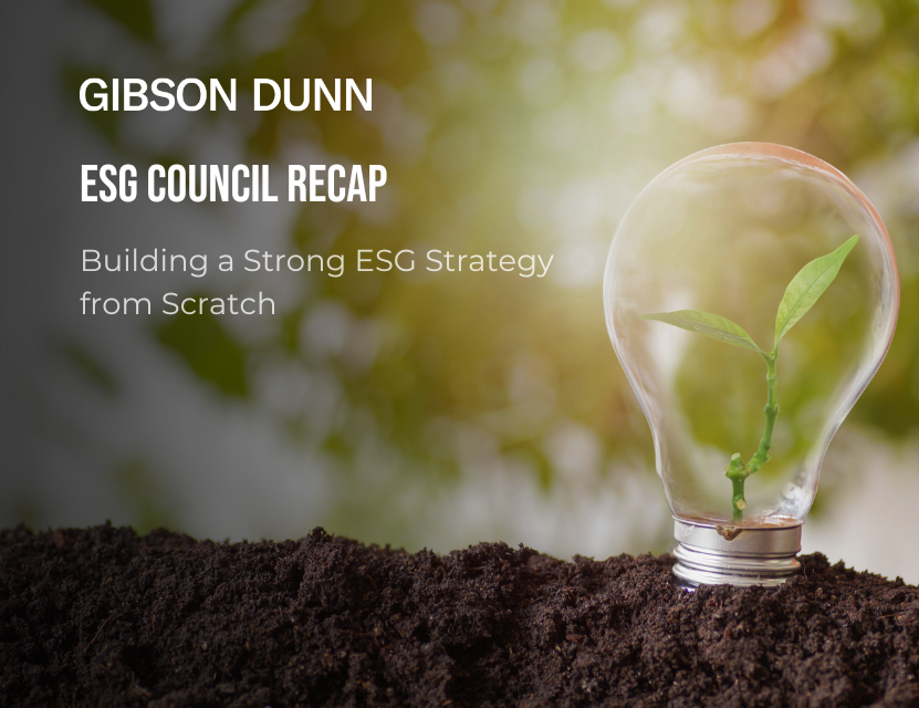 Building a Strong ESG Strategy from Scratch