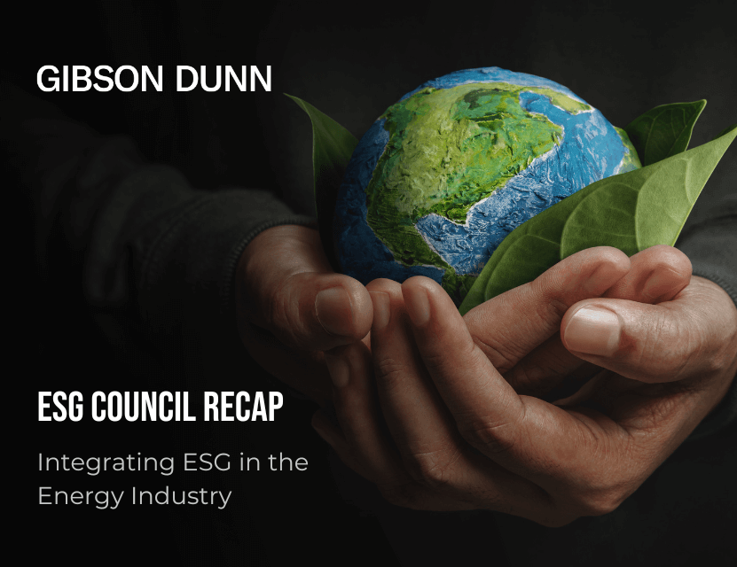 Integrating ESG in the Energy Industry